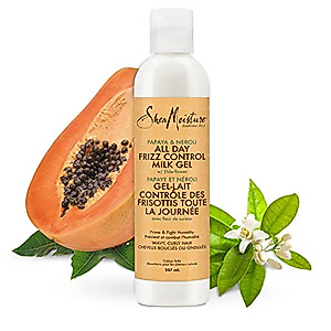 SheaMoisture Milk Gel for Wavy Curly Hair Papaya and Neroli Parabenfree Curl Gel Oz, 8 Ounce