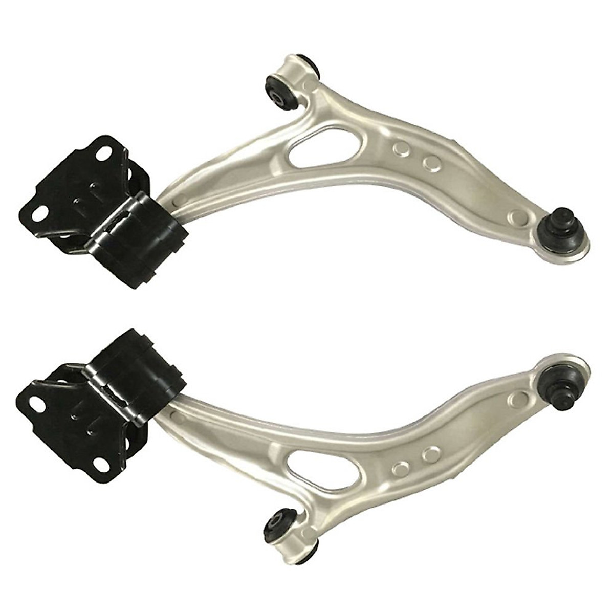 DRIVESTAR BV6Z-3078F BV6Z-3079F Front Lower Control Arms, fit 2012-2016 for Ford Focus, 2013-2016 for Ford C-Max, New Suspension both Driver and Passenger Side, Pair