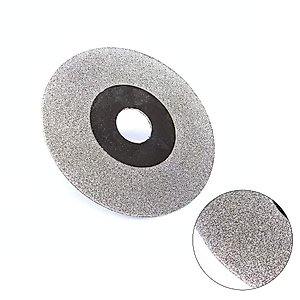 4 inch Double Side Diamond Grinding Wheel Cut Off Wheel Abrasive Wheel Flat Lap Disc 150 Grit for Grinding Glass Stone Ceramics