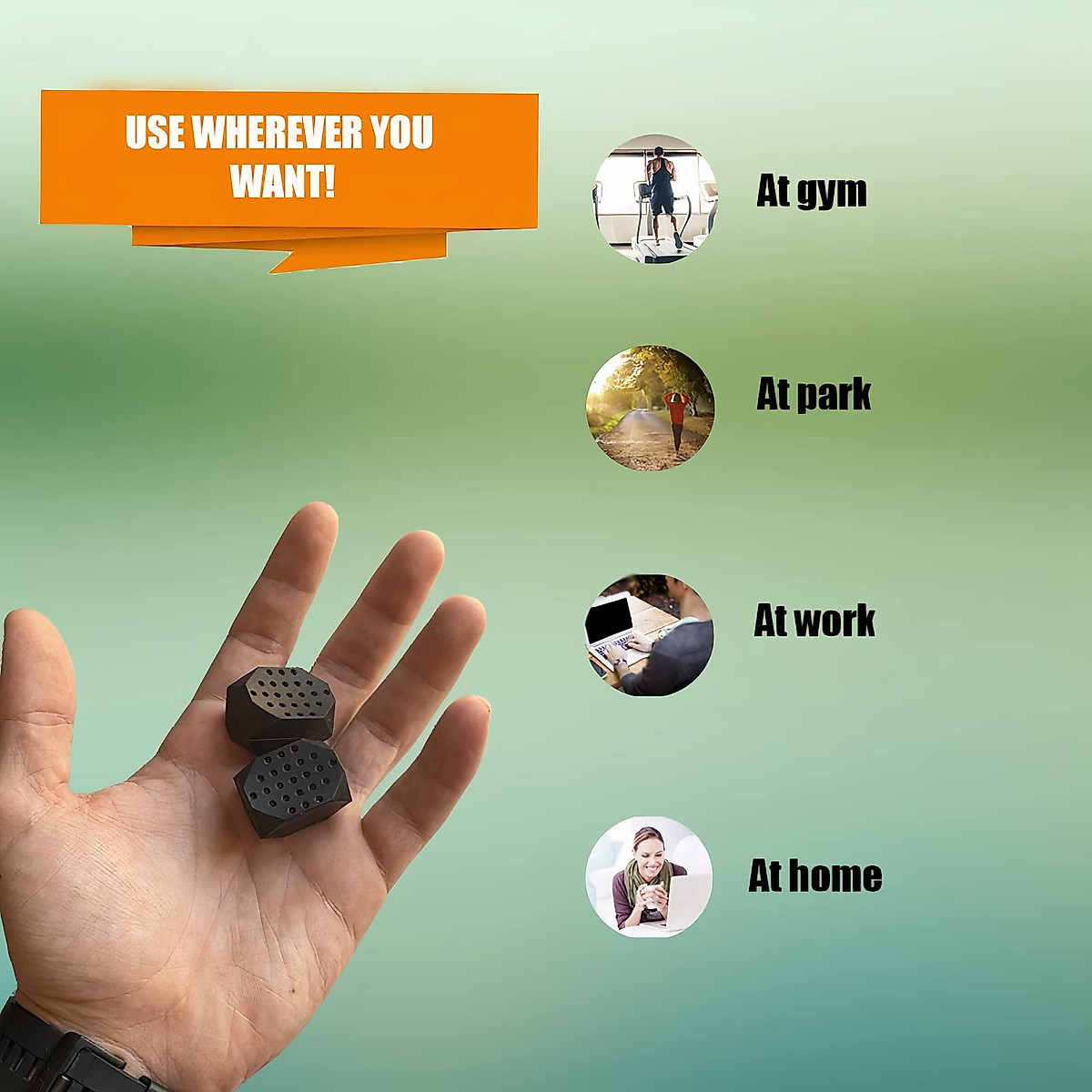 Jawrize Jaw Exerciser - Jawline for Sharp Jawline, Slim and Tone Your Face, Double Chin Reducer Men Women, Face Slimmer, BPA Free Silicone Excersize Equipment, Workout Kit, Grey