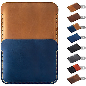 Leather case for Microsoft Surface Duo 2 / Duo 1st Gen, personalized cover (many colors)