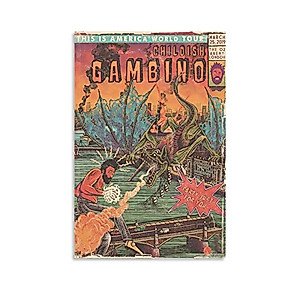 DABB Childish Gambino Vintage Music Poster Canvas Art Poster and Wall Art Hanging Decor for Modern Family Corridor Posters for Bedroom Aesthetic 12x18inch(30x45cm)