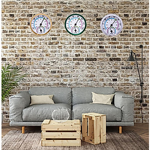 LayscoPro Mini Indoor Thermometer Hygrometer Analog 2 in 1 Temperature Humidity Monitor Gauge for Home, Room, Outdoor, Offices, Display Mechanical (No Battery Needed) (Gold-2 Pack, Gold-2 Pack)