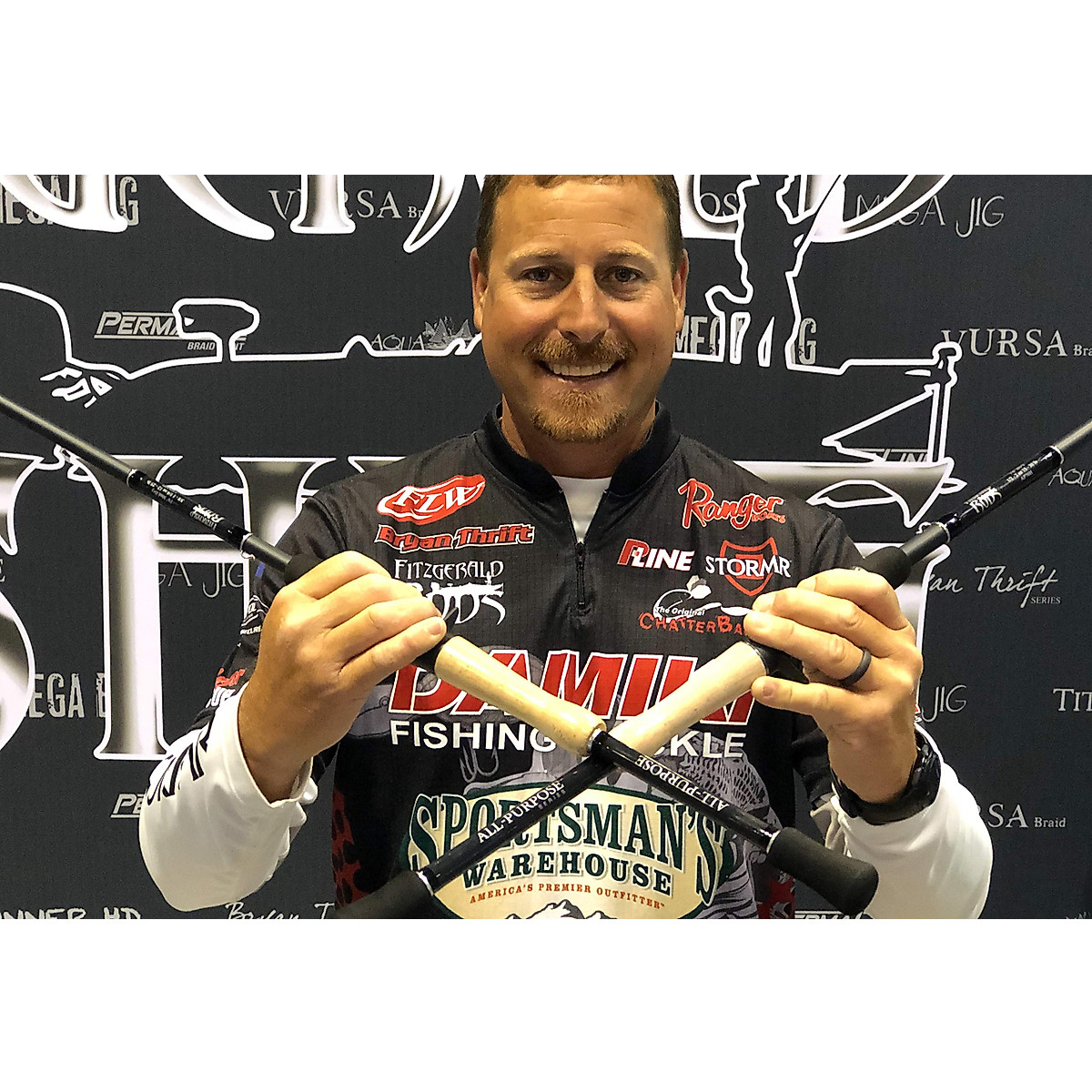 Fitzgerald Fishing All Purpose Series - 7'0" Medium Heavy Casting Graphite Rod - Designed for Bass Fishing and Inshore Fishing