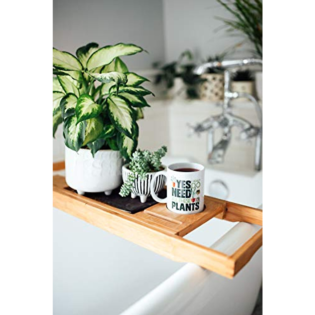 Plant Lover Coffee Mug, Houseplant Tea Cup, Gardner Landscape Green Thumb Gifts, Yes I Really Do Need All These Plants (11oz)
