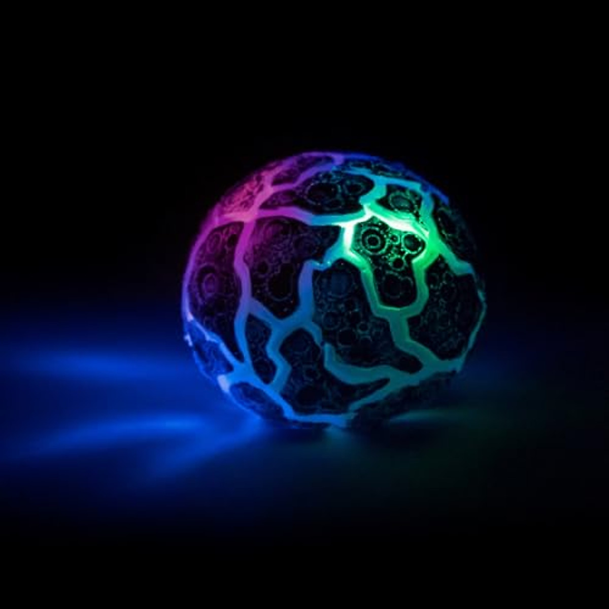 Schylling NeeDoh Magma - Sensory Squeeze Toy - Lights Up - 2.5" Wide - Color May Vary (Pack of 1)