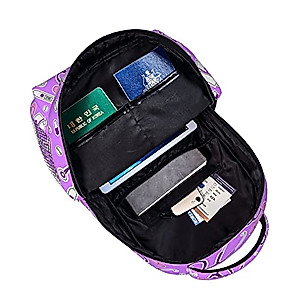 Nurse Doctors Print Backpack Large Capacity Laptop Bags Waterproof Lightweight Nurses Accessories for Work Medical Home Health Travel Clinical Bag Nursing Stuff Gifts CNA