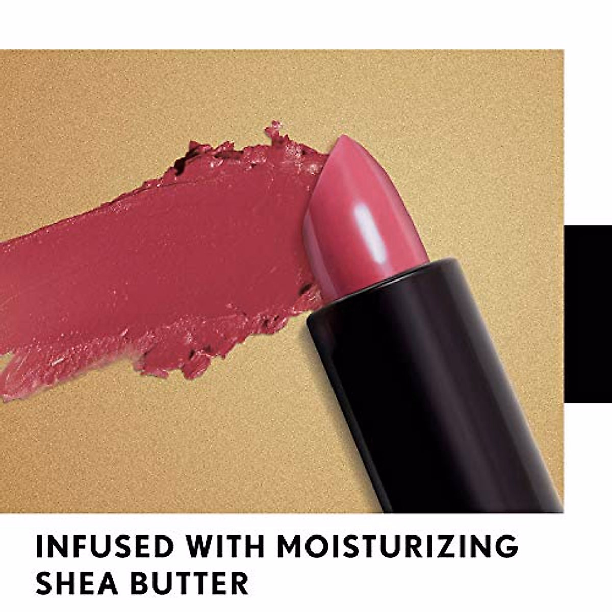 COVERGIRL Exhibitionist Lipstick Cream, Yummy Pink 380, Lipstick Tube 0.123 OZ (3.5 g)