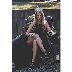 Silver Crown for Women Crystal Queen Crowns and Tiaras for Girls Pageant Birthday Wedding Prom Party Valentines Costume