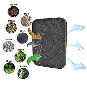 HQRP Foam Cleaner Element compatible with Honda EM3000, EM3500, EM3800, EM4000, EM5000, EM6000, EM6500, EMS3800, EMS4000, EMS4500 Series Generators