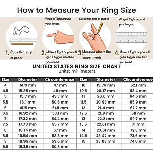 RMREWY 925 Sterling Silver Personalized Name Ring Engraved 2 Names Ring Custom Jewelry Christmas Gifts For Women Mom, Size 5-12