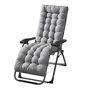 KOCASO 67x22in Chaise Lounger Cushion Patio Recliner Rocking Chair Sofa Mat Deck Chair Cushion