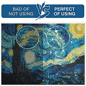 VansyLife 240ML Diamond Painting Sealer with Sponge Head, 5D Diamond Painting Glue and Jigsaw Puzzle Glue for Permanent Hold & Shine Effect (8 OZ)