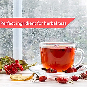 Arashan Whole Dried Rose hips 1 Pound - 100% Natural & Raw with No Additives. Perfect ingridient for Herbal Teas, Jam, Syrup, Bread. Nutritious Snack with Vitamins C,A,B,E (Pack of 1)