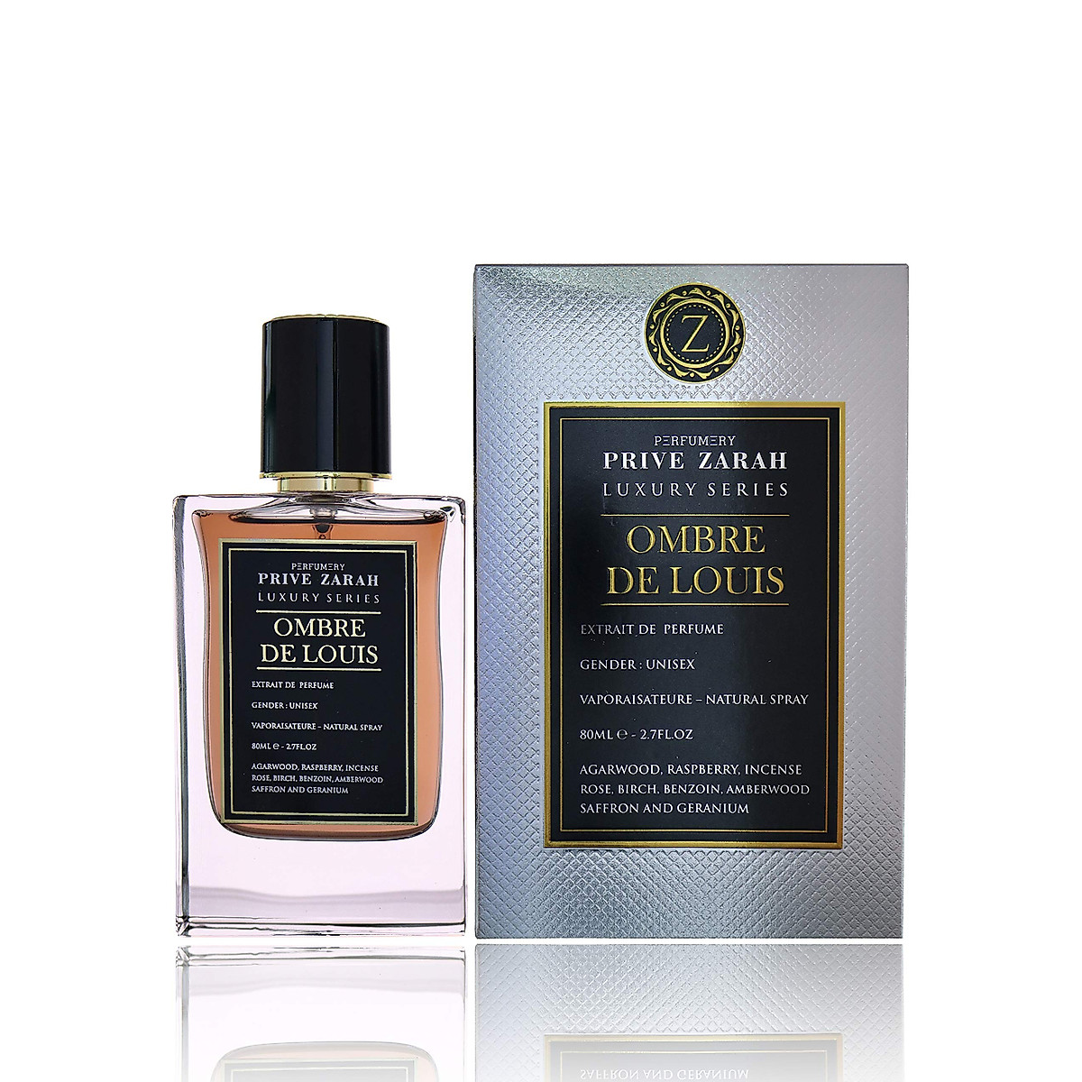 Ombre De Louis Privezarah EDP Unisex Spray Fragrance Long-Lasting Perfume PARIS CORNER PERFUMES