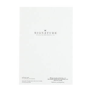 Hallmark Signature Baby Shower Card for New Parents (Baby Clothes) Welcome New Baby, Congratulations, Gender Reveal