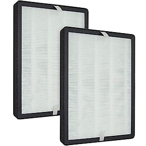 Fette Filter - HEPA Air Replacement Filter Set Compatible with Compatible with MOOKA/KOIOS GL-FS32 and AZEUS GL-FS32 Large Room. Pack of 2