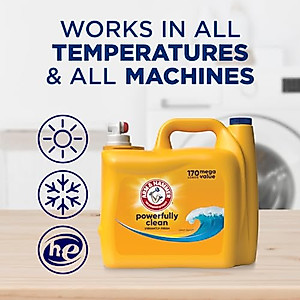 Arm & Hammer Liquid Laundry 140oz Clean Burst dual HE