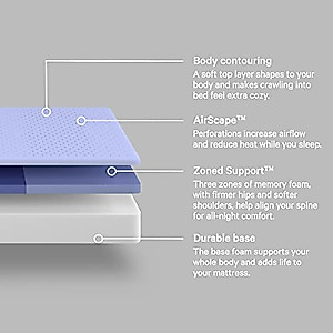 Casper Sleep Original Foam Mattress, Queen