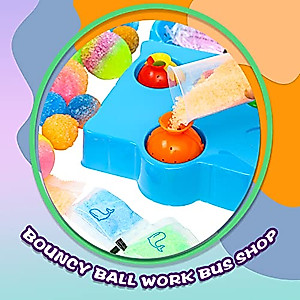 DIY Magic Light-up Jumbo Crystal Balls - Make Your Own Bouncy Ball Kit for Kids - STEM Science Craft Kits - Include 80 Bags of Crystal - Perfect Birthday Party Favors Gift for Boys & Girls Ages 6+