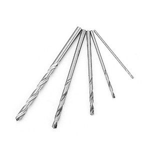 100pcs HSS Drill Bit, Coated Drill Bit, White Drill Bit Set High Speed Steel