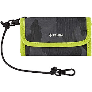 Tenba Reload SD 9 Card Wallet - Camouflage/Lime (636-218)