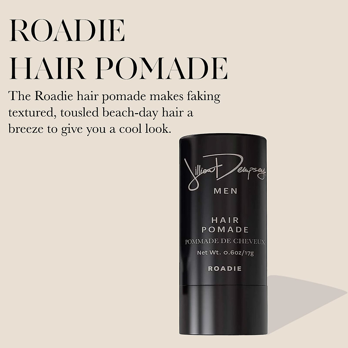 Jillian Dempsey Roadie & Roomie Men & Women Hair Pomade Bundle