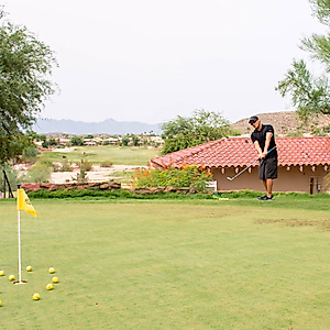 ForeNoMore Lag Shot Golf Training Aid | Lag Stick Golf Swing Trainer Provides Instant Feedback On Chip Shot Faults | Rotation and Golf Wrist Hinge Trainer Fits Mens, Womens, Kids/Junior Clubs