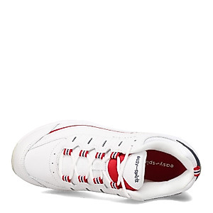 Easy Spirit Women's Romy Sneaker, White/Red, 8.5 Wide