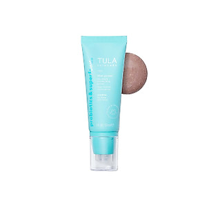 TULA Skin Care Face Filter Blurring and Moisturizing Primer - Cosmos, Evens the Appearance of Skin Tone & Redness, Hydrates & Improves Makeup Wear, 1fl oz
