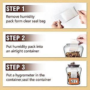 ZEALRVB 62% RH Humidity Pack 8 Gram 10 Packs 2-Way Humidity Control Packs for Herb Flower -Individually Wrapped -No Liquid Leakage…