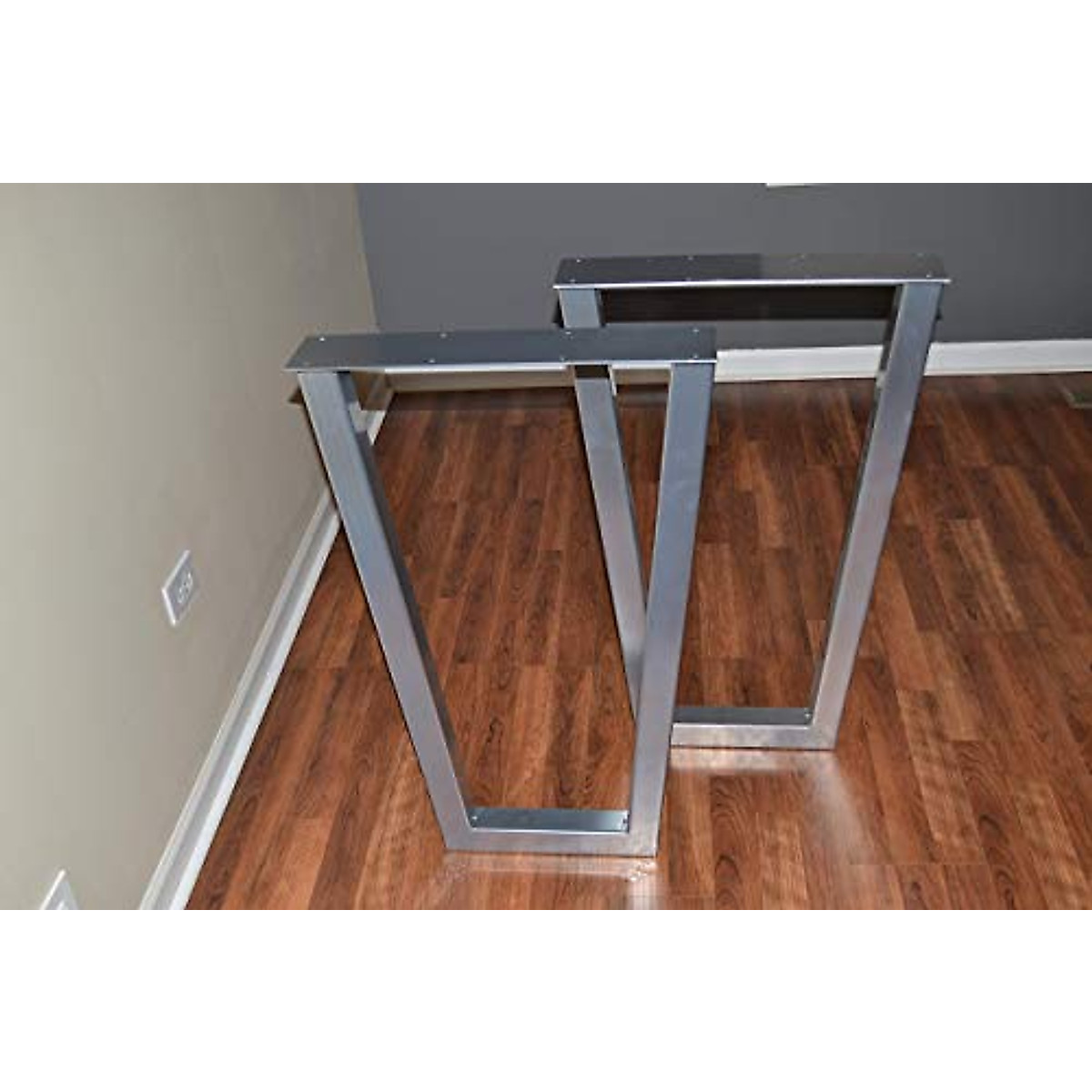 Metal Table Legs, Tapered Style - Any Size and Color