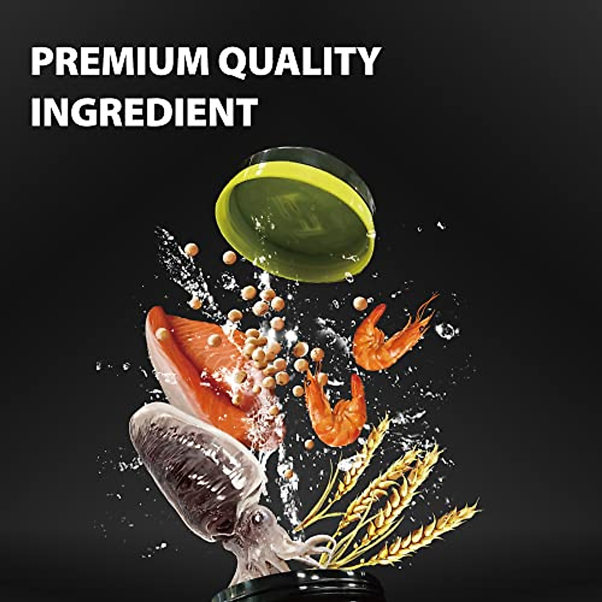 GOOD PARTNER Purify Series for Koi Fish Food, Floating Fish Pellets, All Natural Ingredients, Balanced Composition of Pond Fish Food, Suitable for Veil-Tail Goldfish 3.7 oz (Pack of 1)