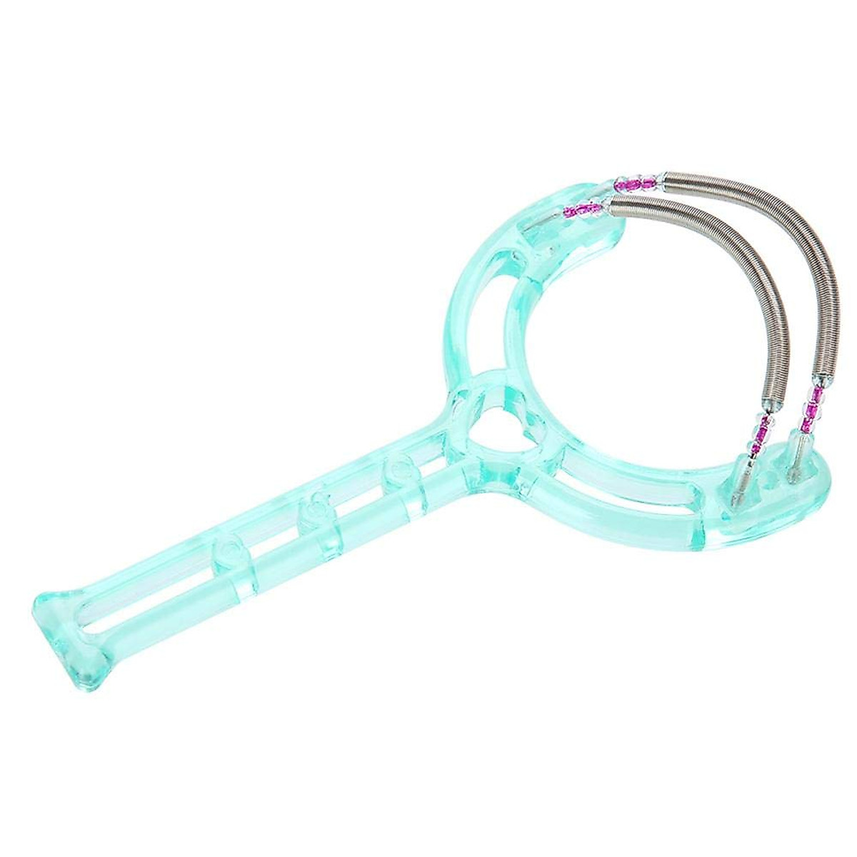 Hair Epilator Tool, Face Hair Remover, Portable Spring Design for the Lips Hair for Quickly and Thoroughly Remove Small Hair Cheeks Upper Lip(green)