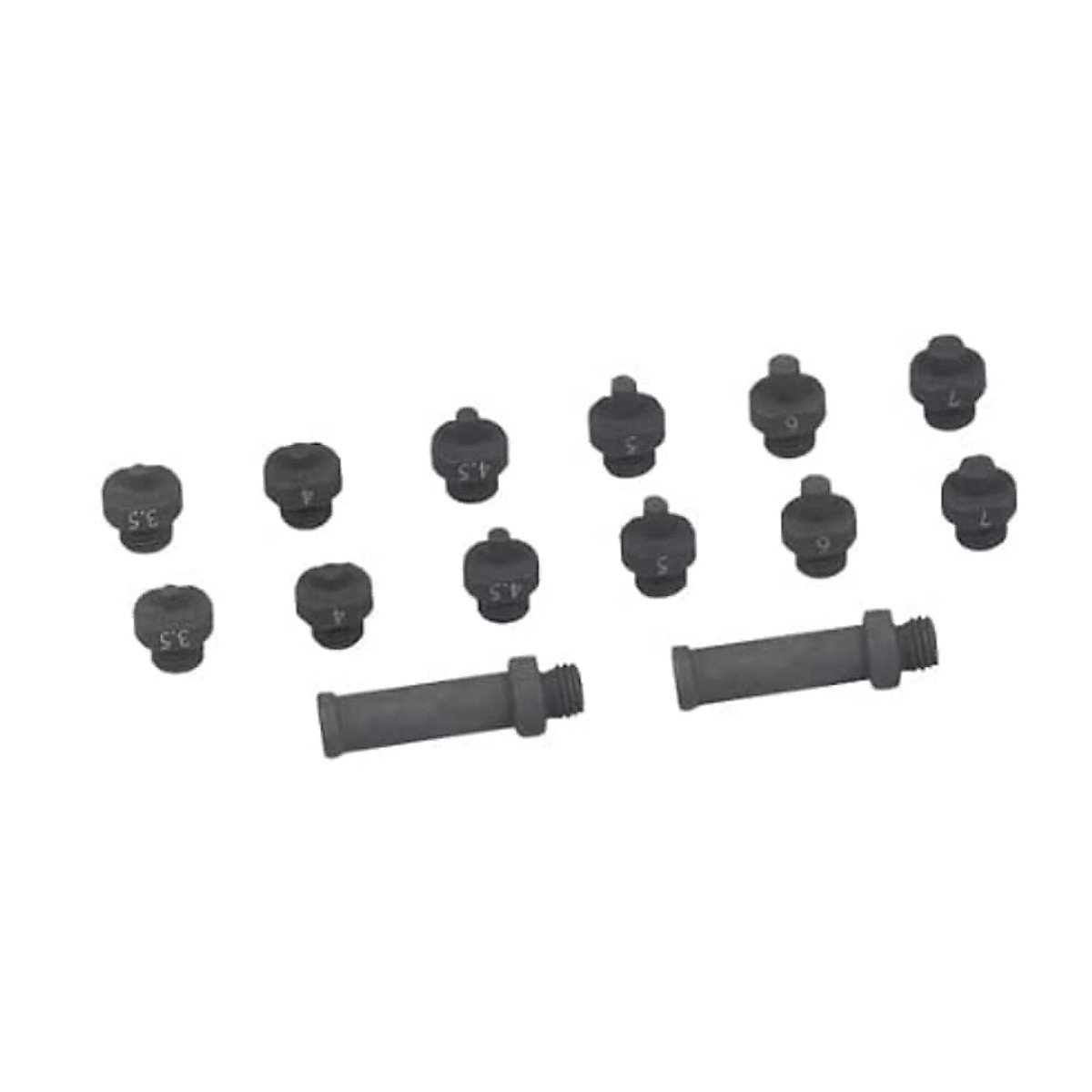 Drake Off Road Adjustable Variable Pin Spanner Wrench with Variable 1-1/4 Inches to 5 Inches Cylinder Spanner Wrench Set - 15Pc 6613
