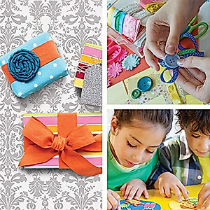 Glue Dots, Glue Squares Dot N' Go Dispenser, Double-Sided, 3/16", 450 Dots, Permanent, DIY Craft Glue Tape, Sticky Adhesive Glue Points, Liquid Hot Glue Alternative, Clear