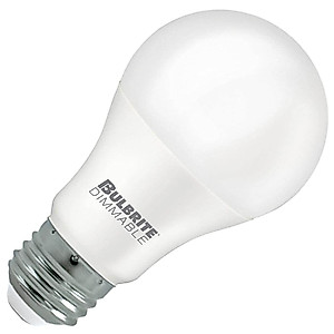 Bulbrite 774234 9 Watt LED A19 Medium (E26) Base, 2700K Light Bulb, Frost