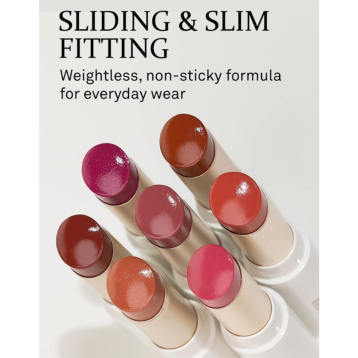 HINCE Mood Enhancer Lip Glow, Moisturizing Lip Balm with Shea Butter & Sweet Almond, Non-Sticky and Long-lasting Tinted Lip Tint with Buttery Balm Texture for Neutral Color 0.2oz. (1, DEAR ROSE, 02)