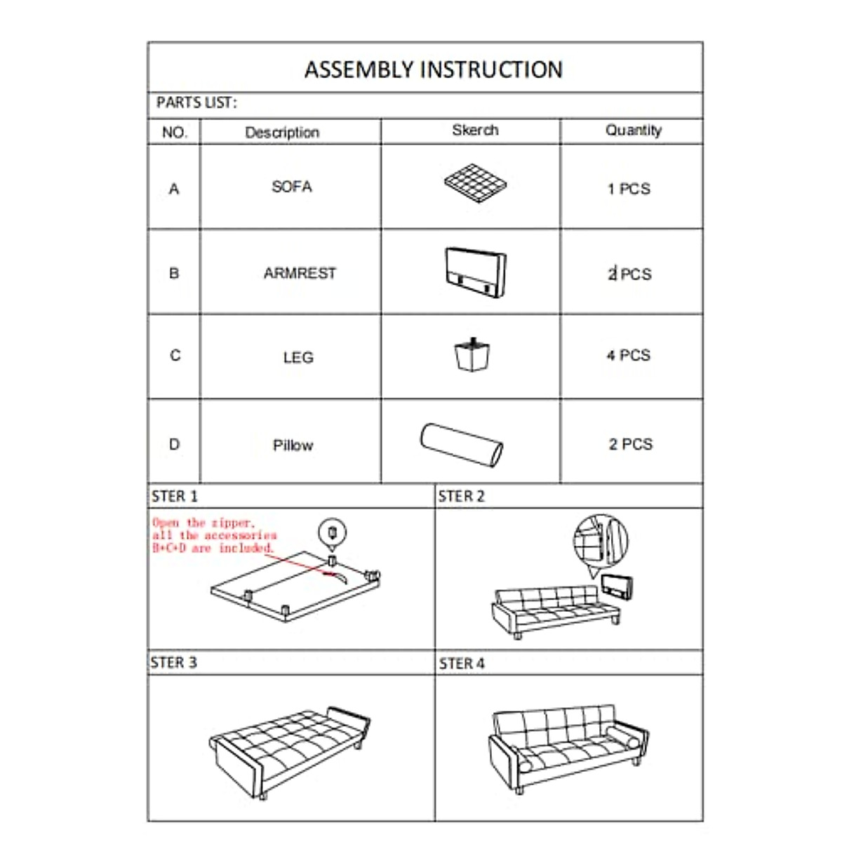 EMKK Love Seat Sofa,Modern Loveseats Adjustable SofaBed Sleeper, Button Tufted Upholstered Accent Recliner with 2 Pillows, Couch for Living Room Bedroom Home/Apartment, Brown