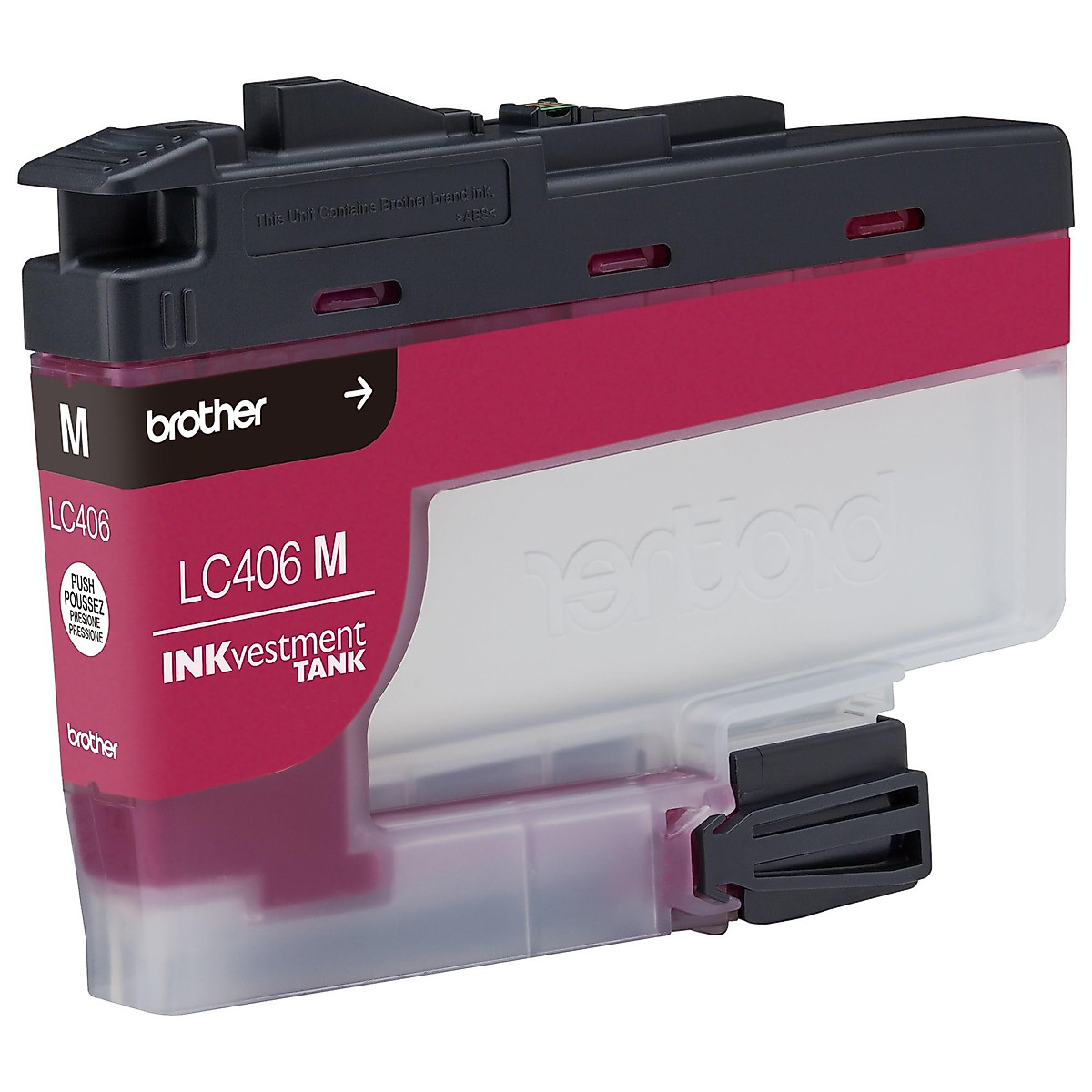 Brother Genuine LC406M Standard Yield Magenta INKvestment Tank Ink Cartridge