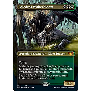 Magic: the Gathering - Beledros Witherbloom (282) - Borderless - Strixhaven: School of Mages
