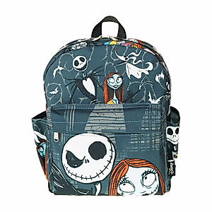 KBNL Nightmare Before Christmas 12inch Deluxe All Over Print Daypack A21333 Medium