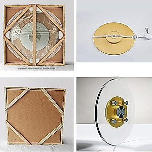 70cm 80cm 90cm 100cm Lazy Susan Glass Rotating Tray，Turntable Dining Table Centerpiece Large Tabletop Rotating Tray Clear Serving Plate Round With Silent Bearing (Size : 100cm)