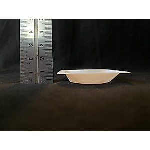 Standard Weighing Boats, W-S46-WH-50, 46mm, Small, White, Pack of 50