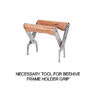 Beekeeping Tools Kit Set of 10 Bee Hive Smoker, 54 Pcs Smoker Pellets, J Hook, Frame Grip Beekeeping Accessory for Beekeeping Supplies Starter Kit