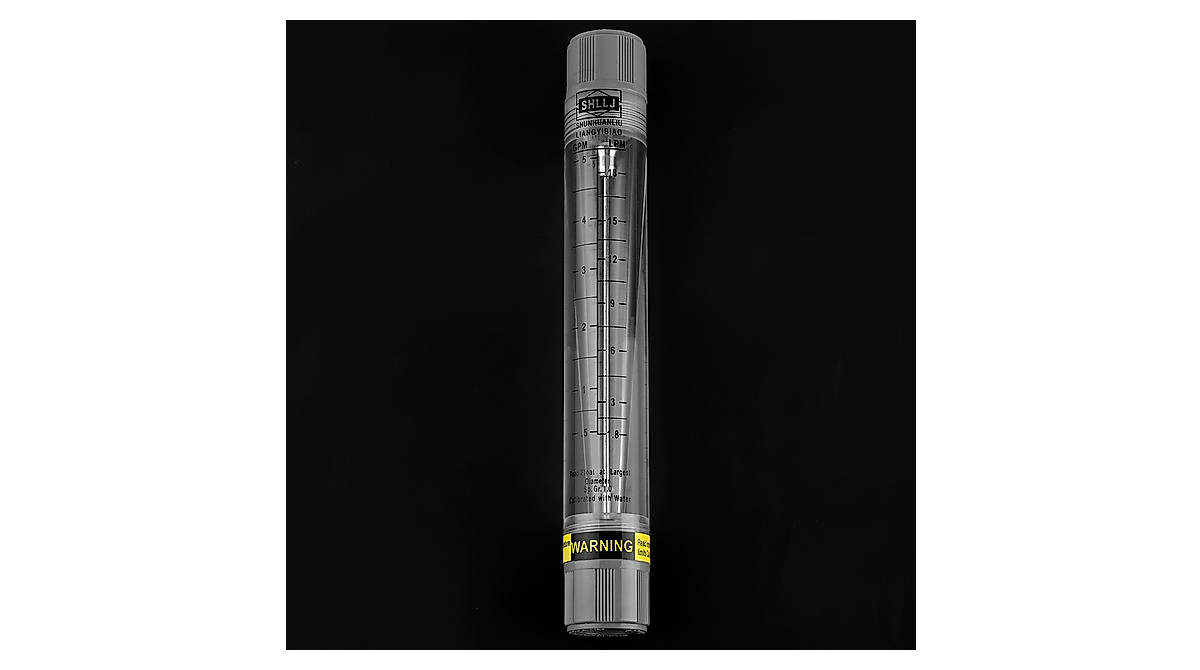 Durable Flow Meter: 0.5-5 GPM Tube for Water