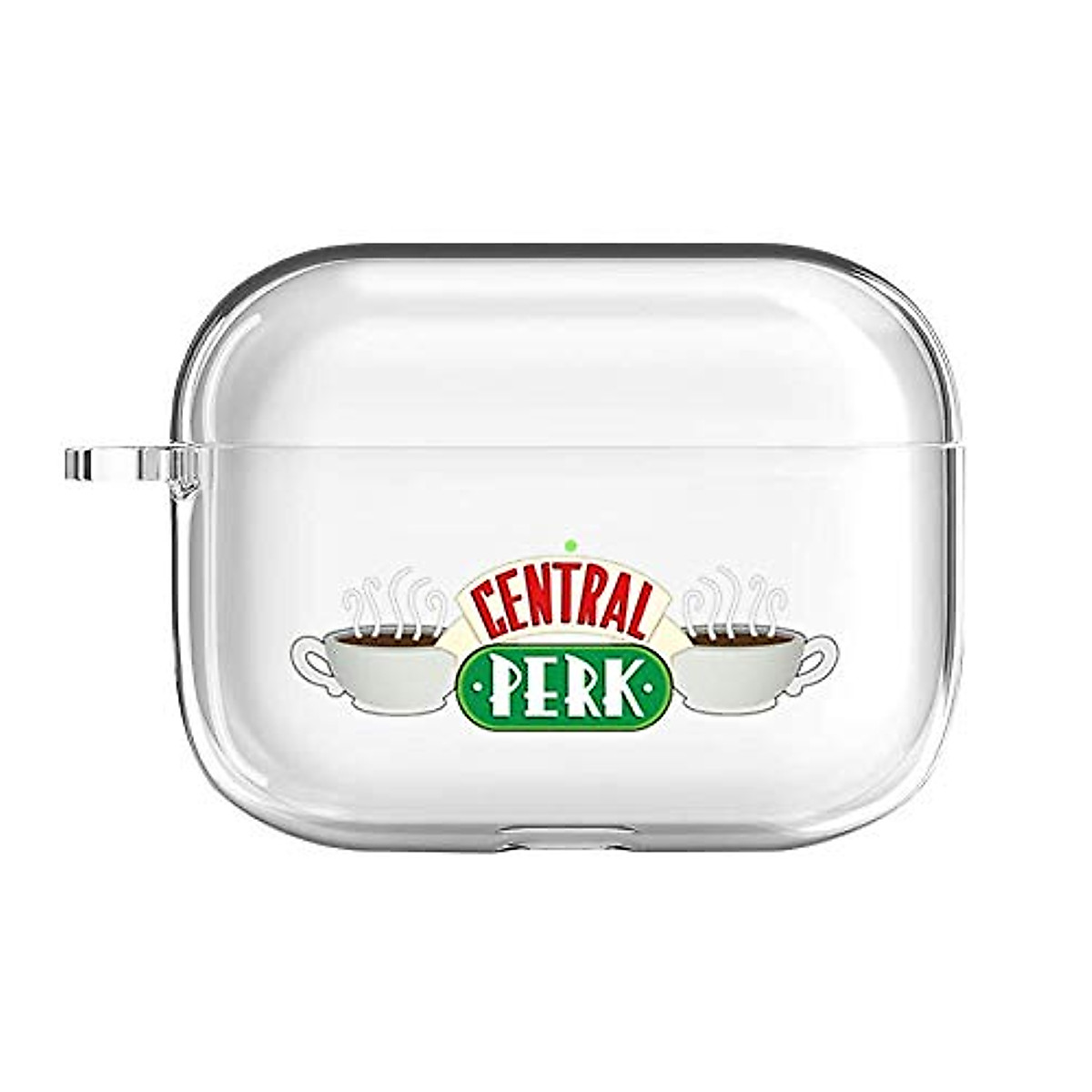 Central Park Airpods Pro Clear Case,Friends Tv Show Merchandise,AirPods Pro Case Protective Cover Skin - Clear Premium Hard Shell Accessories Compatible with Apple AirPods Pro Case