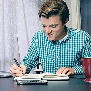 Goal Crazy Undated Planner - 90 Day Guided Journal, 2023 2024 Weekly Organization, Productivity Habit Tracker, Inspirational, Life Setting, Rose Gold, Pink Leather, Almond Pages