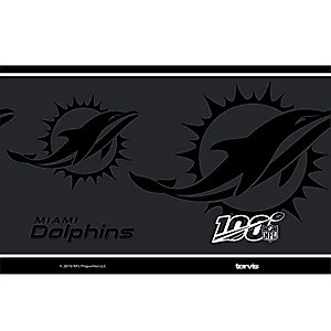 Tervis Triple Walled NFL Miami Dolphins Insulated Tumbler Cup Keeps Drinks Cold & Hot, 20oz - Stainless Steel, 100 Years