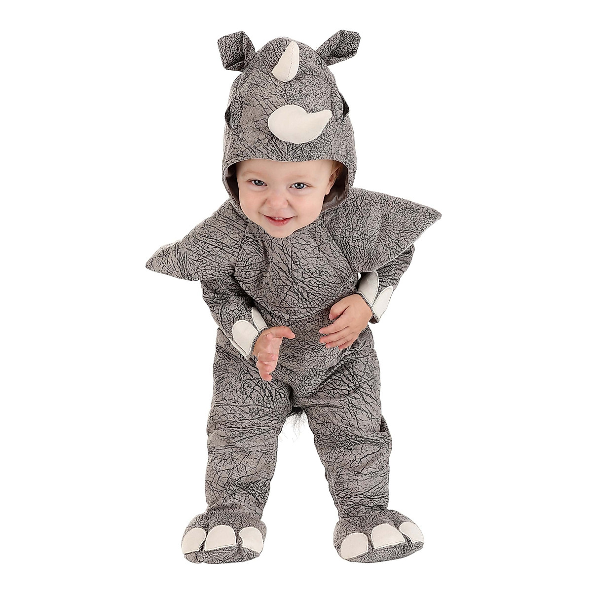Fun Costumes Rhinoceros Infant Foam-backed shoulder caps Outfit 0/3 Months